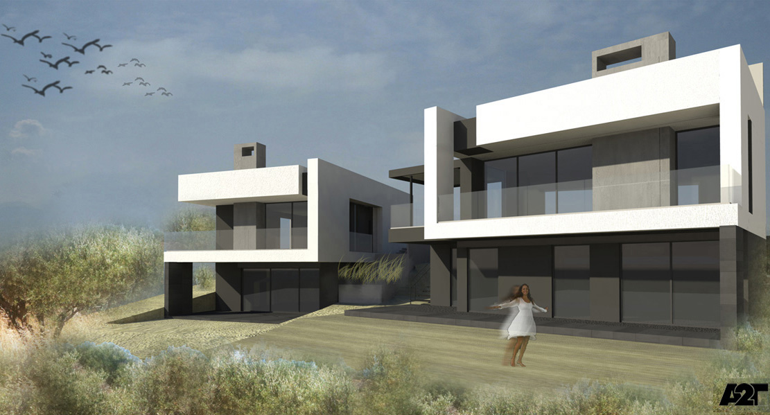 TWO HOUSES, Architect's Projects in Heraklion , tz.el Architecture