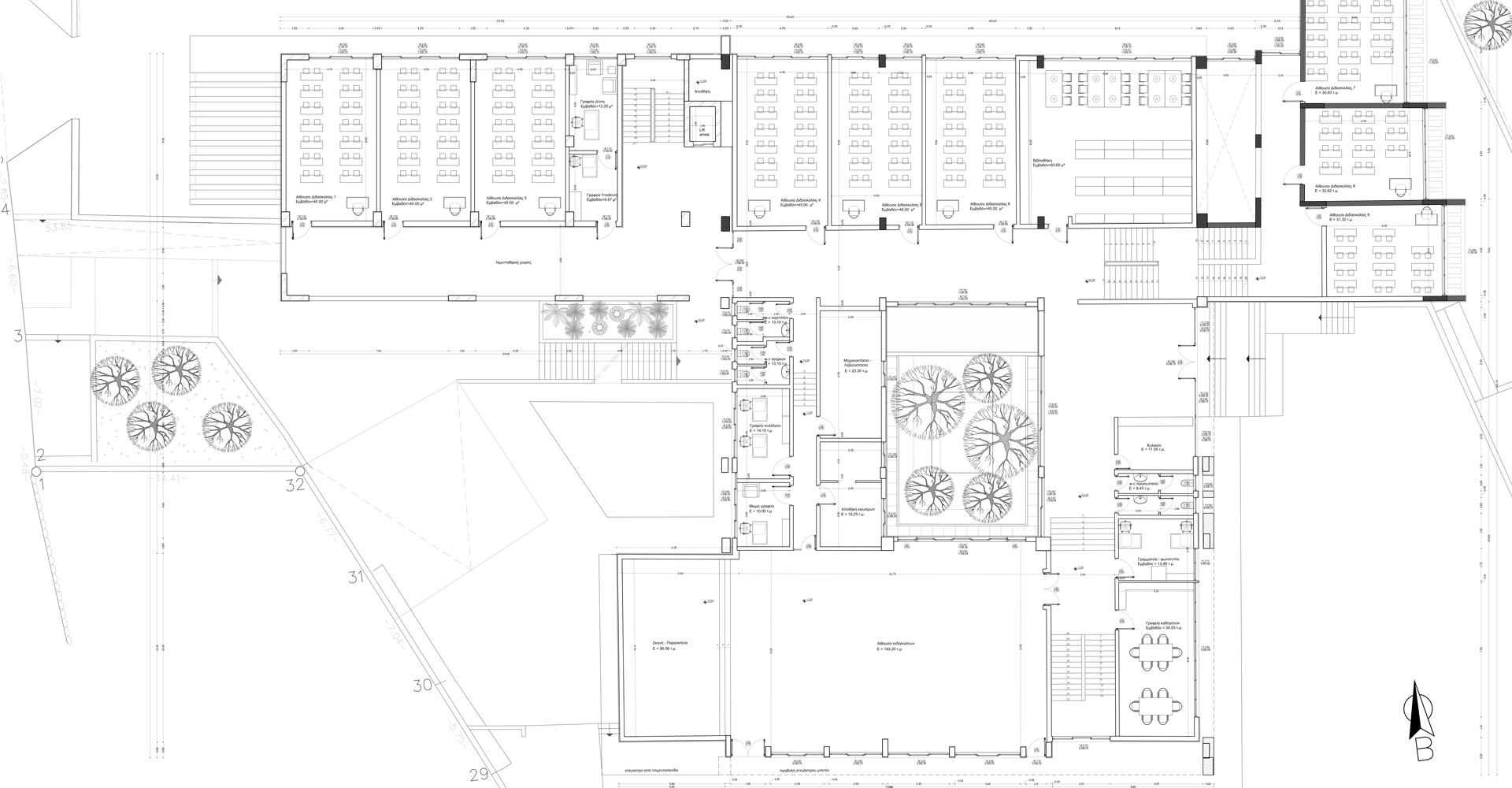 HIGH SCHOOL, Architect's Projects in Heraklion , tz.el Architecture