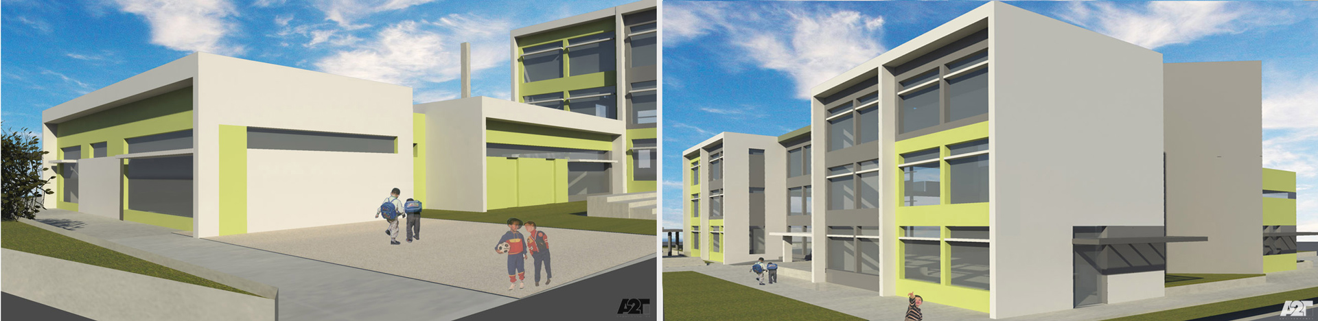 KINDERGARDEN + PRIMARY SCHOOL, Architect's Projects in Heraklion , tz ...