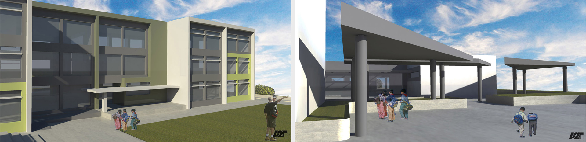 KINDERGARDEN + PRIMARY SCHOOL, Architect's Projects in Heraklion , tz ...