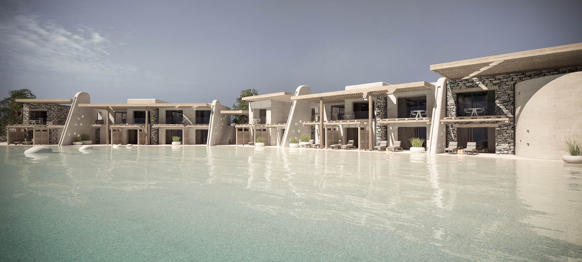 NEW RESORT HOTEL, Architect's Projects in Heraklion , tz.el Architecture