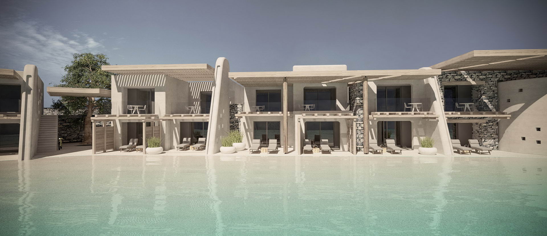 NEW RESORT HOTEL, Architect's Projects in Heraklion , tz.el Architecture