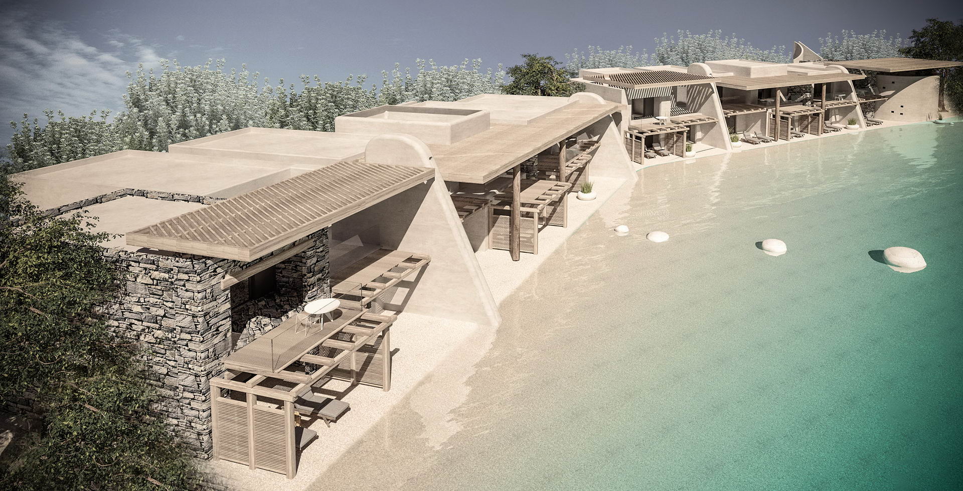 NEW RESORT HOTEL, Architect's Projects in Heraklion , tz.el Architecture
