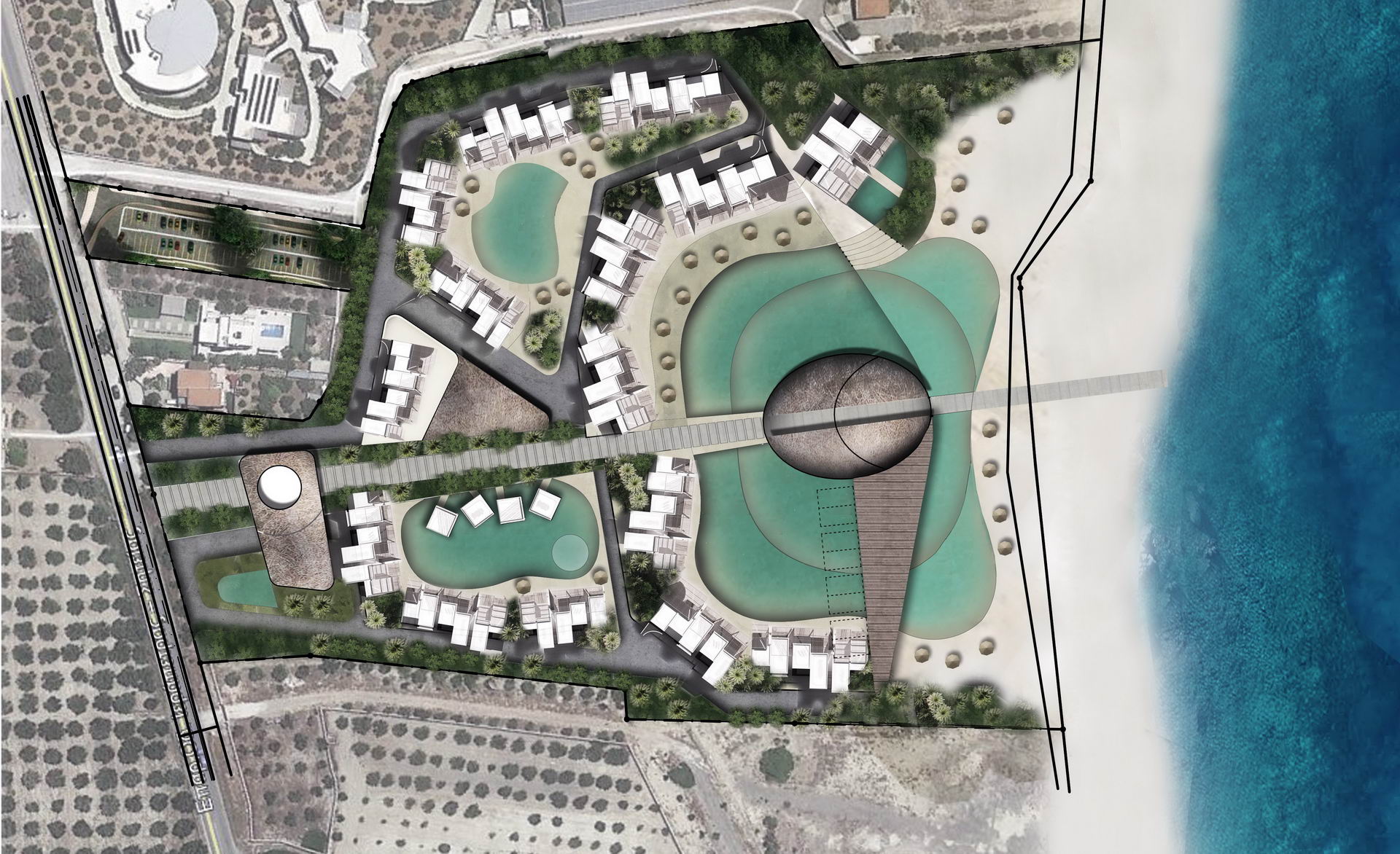 NEW RESORT HOTEL, Architect's Projects in Heraklion , tz.el Architecture